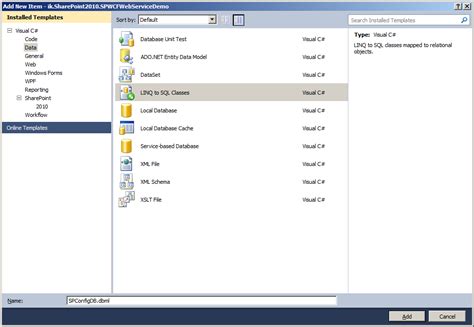 Walkthrough Create Simple Wcf Web Service For Sharepoint 2010 With