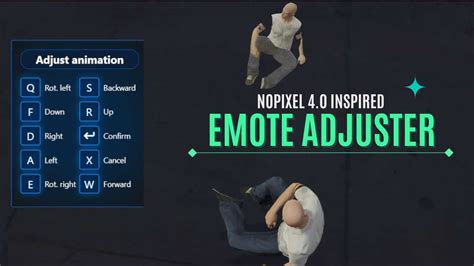 Fivem Emote Adjuster Qbcore Script