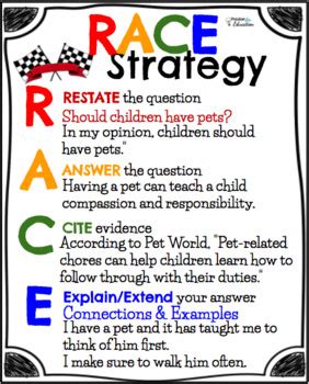 Race Strategy Poster