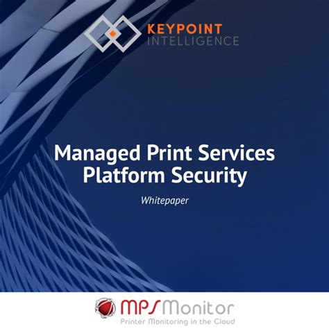Mps Monitor On Linkedin Mps Securemps Security Managedprintservices Printingindustry…