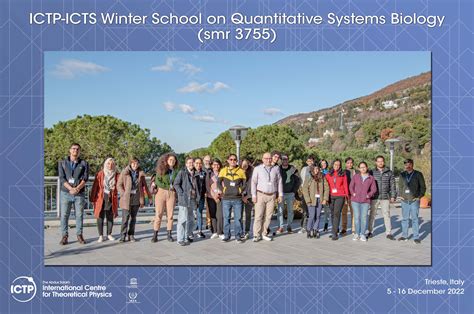 ICTP ICTS Winter Babe On Quantitative Systems Biology Smr December