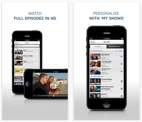 CBS Launches Full Episode Streaming With Free IOS App ETCentric