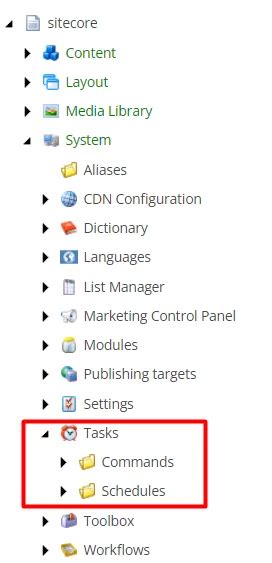 what is sitecore job scheduler addact technologies