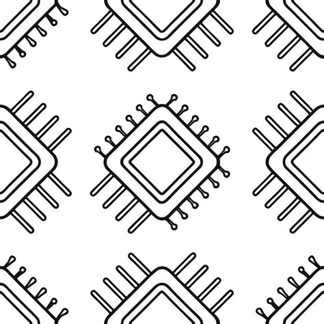 Design Seamless Tile Patterns Inspired By Printed Circuit Boards With Intricate Trace Details