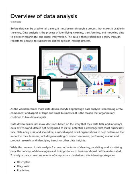 002 discover data analysis overview of data analysis pdf
