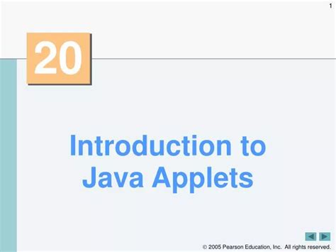 Ppt Introduction To Java Applets Powerpoint Presentation Free Download Id3083863