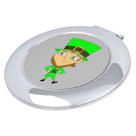 Chibi Leprechaun Compact Mirror Zazzle