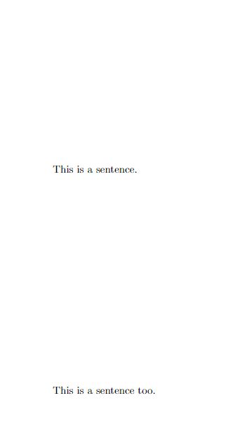 Add Vertical Space Forcefully At The Start Of A Page In Latex Codespeedy