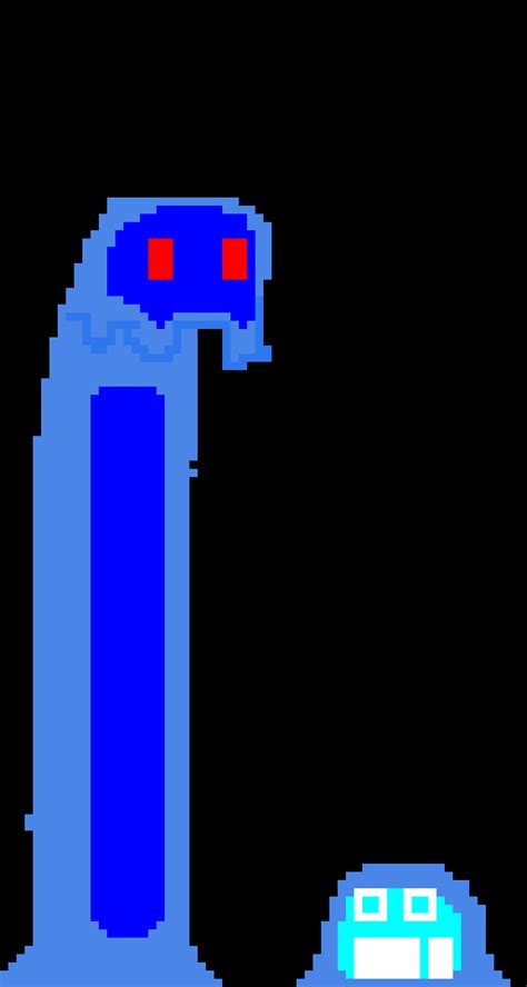 Loooooooong Blob Pixel Art