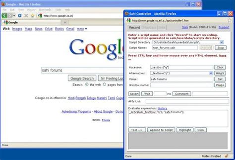 Sahi Web Test Automation Tool Wiki Sahi Pro