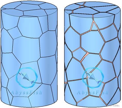 cad voronoi 3d三维泰森多边形维诺图插件三维狄利克雷镶嵌（dirichlet tessellation） 多面体voronoi