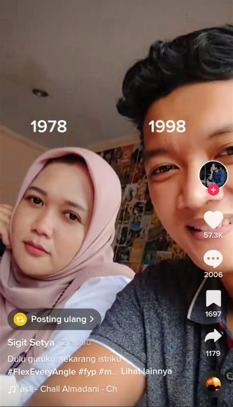Viral Video Murid Nikahi Guru Terpaut Usia 20 Tahun Banjir Dukungan Warganet Malang Times
