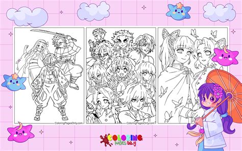 Demon Slayer Coloring Pages Coloringpagesonly Com