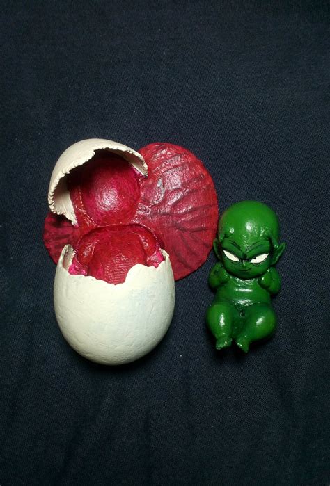 Impressão 3d Para Bebe Piccolo En Huevo Dragon Ball Z • Feito Com Biqu B1・cults