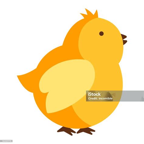 귀여운 부활절 노란색 병아리 그림 디자인 만화 치킨 캐릭터 가금류에 대한 스톡 벡터 아트 및 기타 이미지 가금류 계절 공휴일 Istock