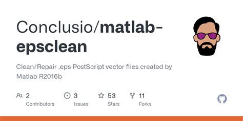 github conclusio matlab epsclean clean repair eps postscript vector