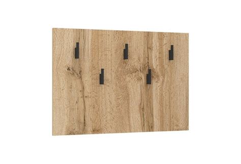 Стенна закачалка Денвър М9 антрацит дъб вотан • Закачалки • Мебели Монема