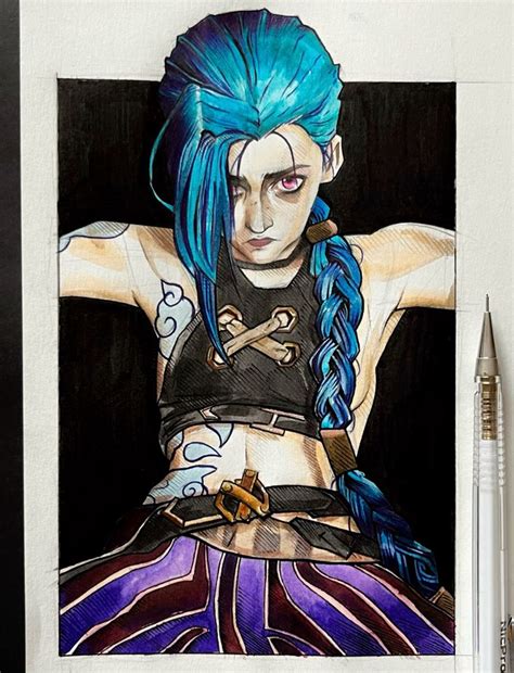 Jinx 💥 Art Drawings Sketches Art Drawings Simple
