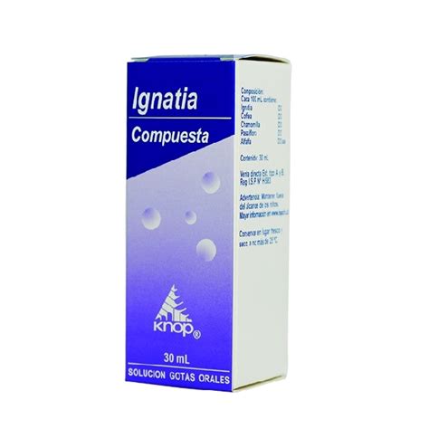Ignatia Compuesta Fco X 30 Cc Knop