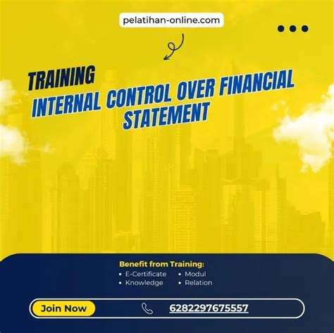 Pelatihan Internal Control Over Financial Statement Pelatihan Online Terbaik Dan Terlengkap