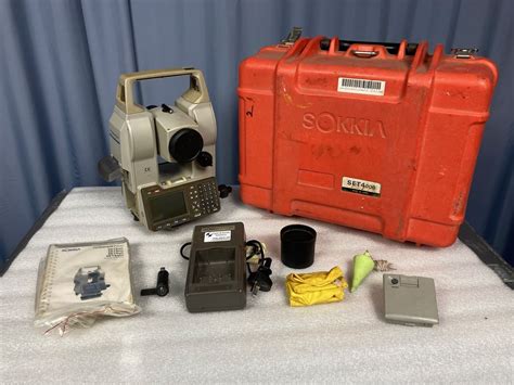sokkia powerset set 4000 electronic surveying total station w hard case auschoice