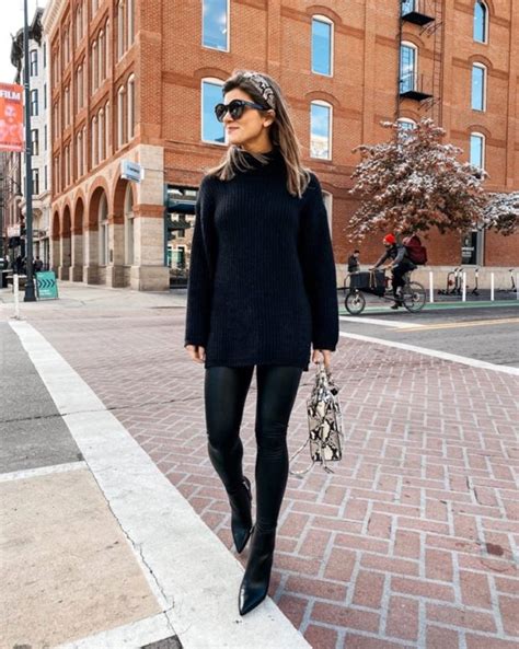 14 Leather Pants Outfits That Are So Chic