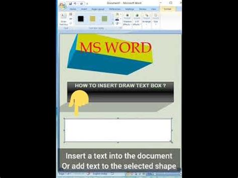 How To Insert Draw Text Box Drawtextbox Msword Youtubeshorts Shorts Ms Word Text