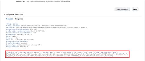 Oracle Mobile Cloud Service Create An Api That Calls A Rest Web Service Rsantrods Blog