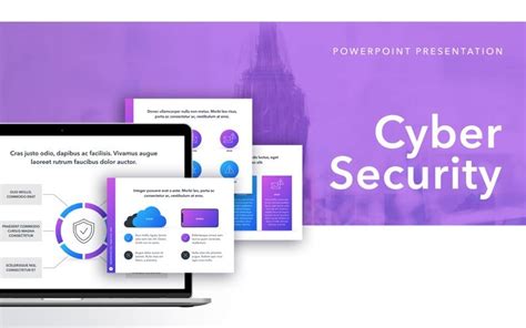 Cyber Security Powerpoint Template 92557 Templatemonster
