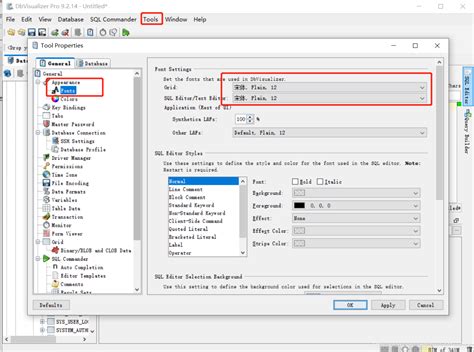 Dbvisualizer 9214中文乱码问题解决dbvisualizer设置中文 Csdn博客