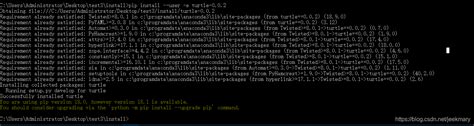 Turtle的安装问题dev安装turtle Csdn博客
