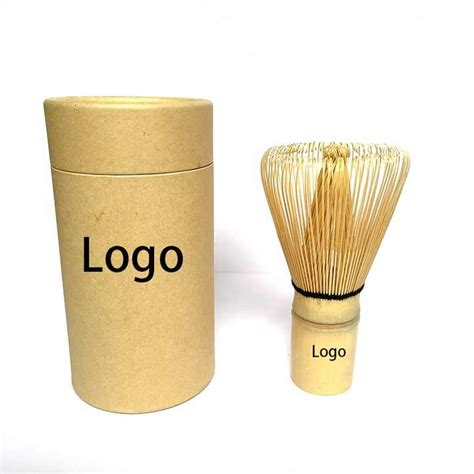 Custom Logo Bamboo Matcha Tea Whisk Bamboo Chasen Matcha Whisk With