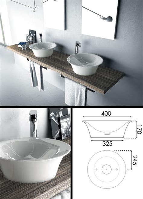 Round Worktop Basin Round Countertop Basin