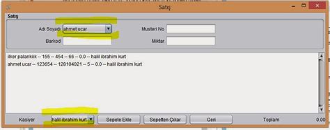 Comboboxa Veri çekme