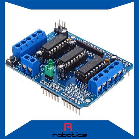 Jual L293 L293d Motor Driver Shield Arduino Mega Uno Nano Shopee