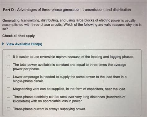 Solved Learning Goal Part A Determine Whether A Phase Chegg Com