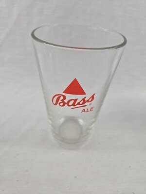 Bass Ale Beer Pint Glass Ebay