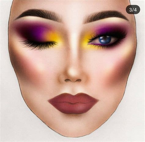 Eye Makeup Ideas Eye Shadow Ideas Face Chart Makeup Artofit