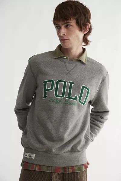 Polo Ralph Lauren Logo Crew Neck Sweatshirt Urban Outfitters