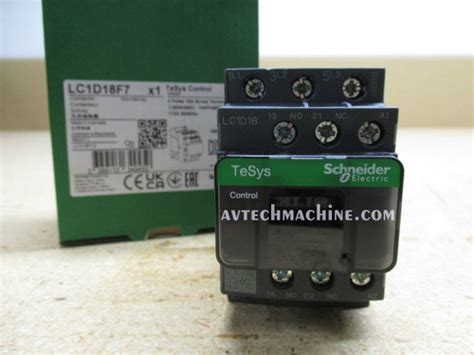 LC1D18F7 Schneider Telemecanique Magnetic Contactor Coil 110V