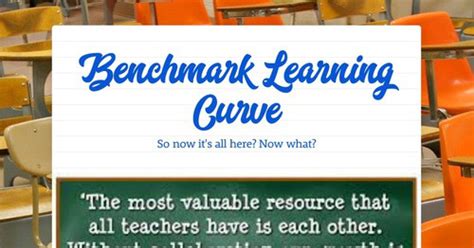 Benchmark Learning Curve Smore Newsletters
