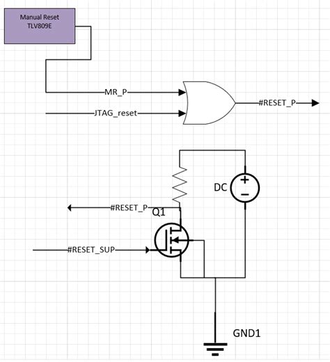 Connection Of Jtag Reset And Nrst Of Mcu Stmicroelectronics Community