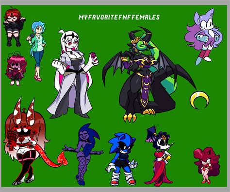 My Favorite Fnf Females By Drsunshine05 On Deviantart