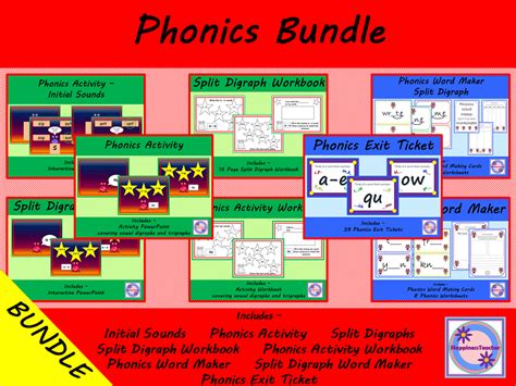 Phonics Bundle Teaching Resources