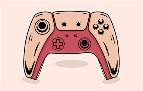 Premium Vector Video Game Controller Illustration Game Console