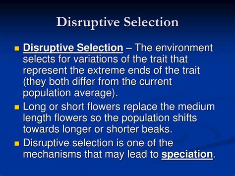 Ppt Selection Pressure And Speciation Powerpoint Presentation Free
