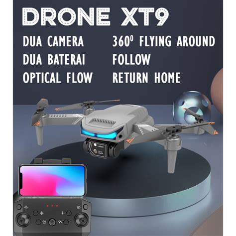 Jual Drone Lipat Camera K Hd Xt Double Camera Free Bag Follow Flight Shopee Indonesia