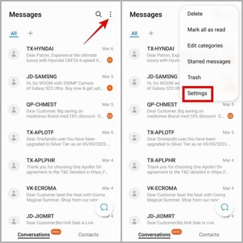 10 Fixes For Samsung Galaxy Phones Not Sending Or Receiving Text Messages Techwiser