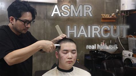 한국 버즈컷 💇‍♂️ Hair Asmr ️ 가위소리 Real Haircut No Talking ️ Korean Hair Shop 🕶 Youtube