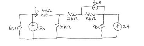 Solved Find Io In The Circuit Below Chegg Com